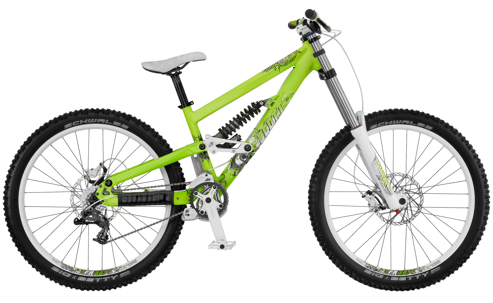 Купить Двухподвесный экстрим-велосипед Scott Voltage FR 20 2011 в СПб ...